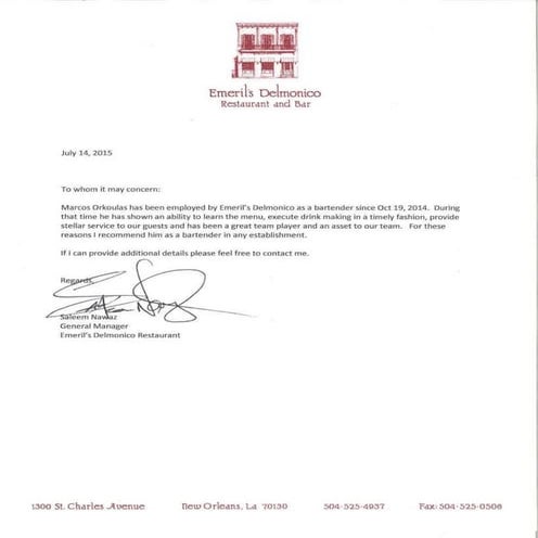 Scanned Letter of Recommendation | DOCX