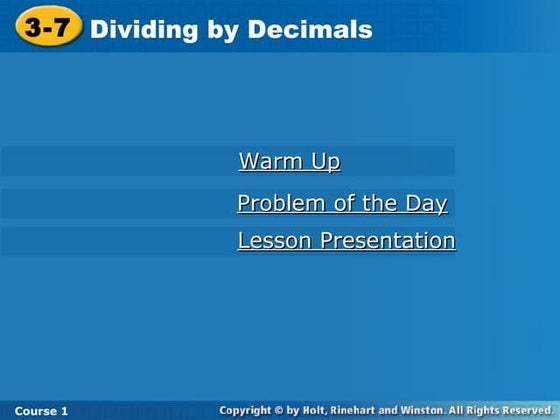 Terminating and non-terminating decimals | PPTX