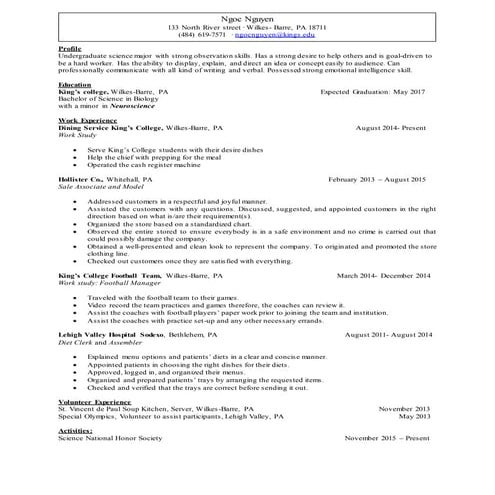 Emily Bachner Resume Revised II | DOCX