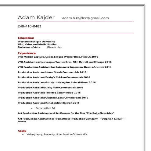 AKresumesept16 | DOCX