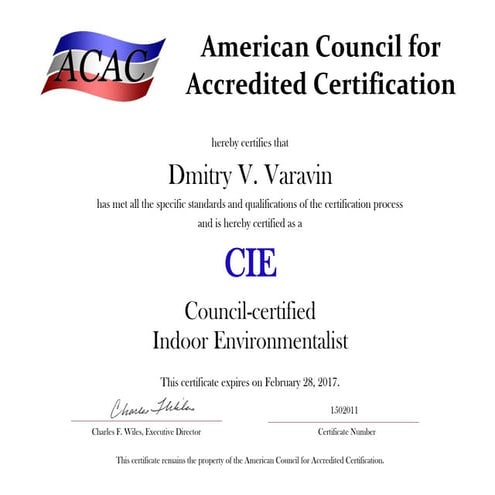 CIE Award Certificate | PDF