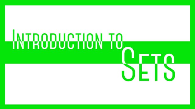 Well-defined sets | PPTX