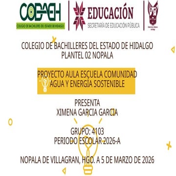 PROYECTO AULA ESCUELA Y COMUNIDAD…………….. | PPTX