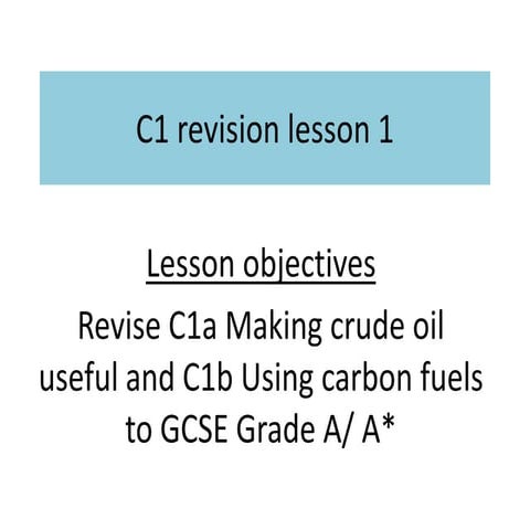 C1 revision part 1 | PPTX