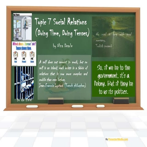 C1 Topic 7 Social Relations | PPT