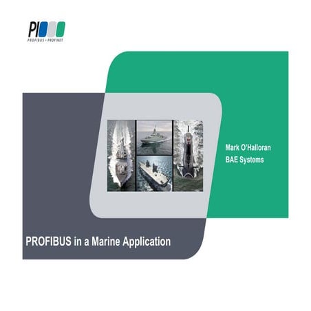 C2 PROFIBUS in a marine application | PPT