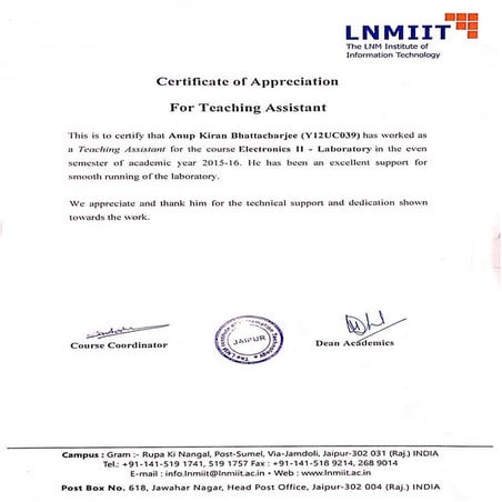 TA_Certificate | PDF