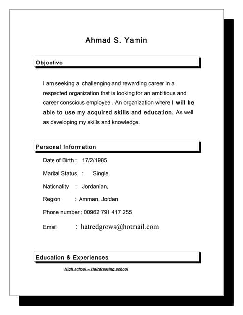CV Scuba Diving Instructor Resume | PDF
