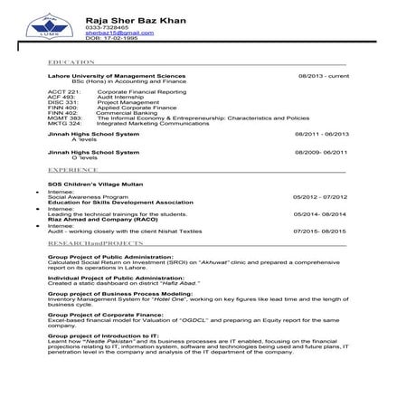 Resume-Sher-Baz (2) | PDF