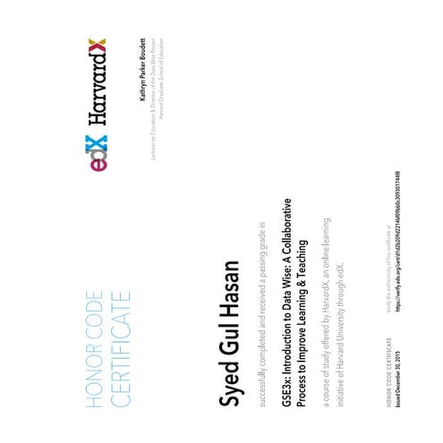 Certificate learning and teaching | PDF