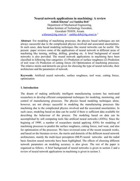 Applications Of Artificial Neural Networks In Civil Engineering