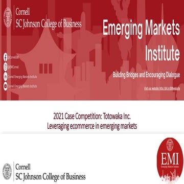 Cornell'21 Case, Final Round | PDF