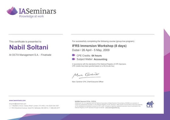Training_Certificate - WCF | PDF