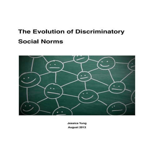 Evolution of Social Norms Jessica Yung | PDF