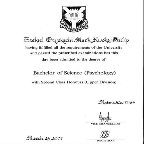 U.I certificate | PDF