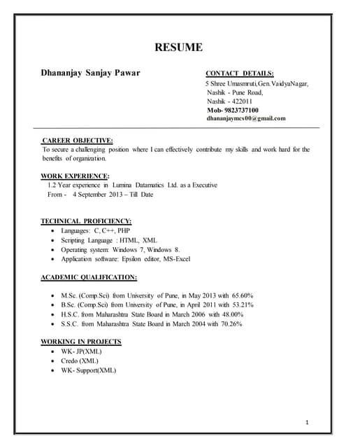 Santhosh_Resume | DOCX