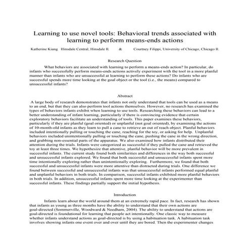 Developmental Considerations Chart | DOCX