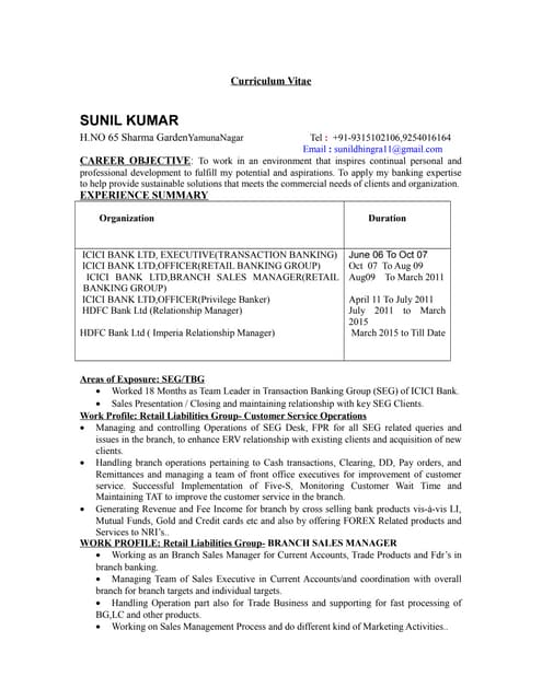 Sunil Kumar presentations