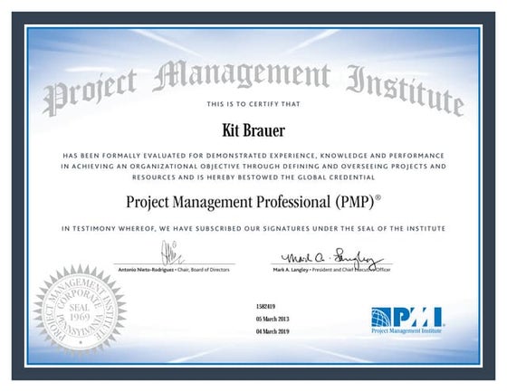 PMP Certification_1625841 | PDF
