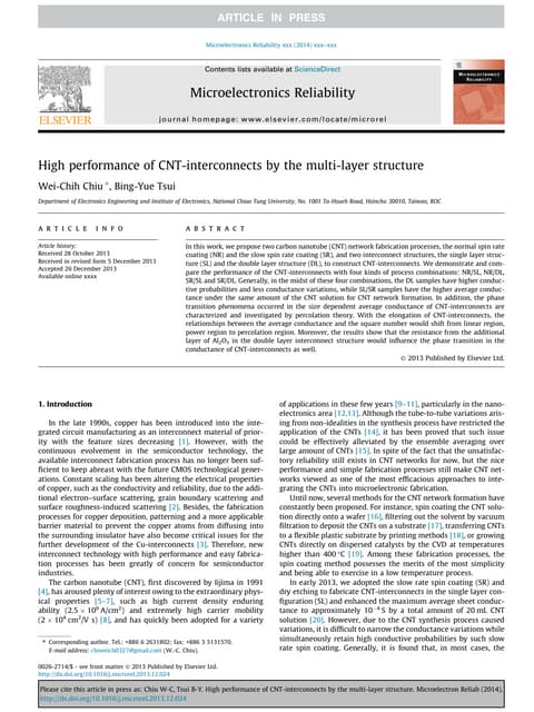 Gao Chen PPT | PPTX | Chemistry | Science