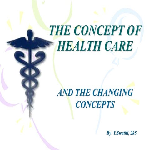 C25 P01 CONCEPT OF HEALTH CARE Community Medicine.ppt