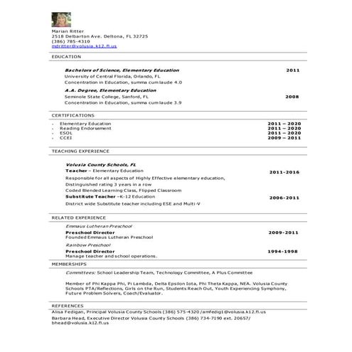 resume revised | DOC