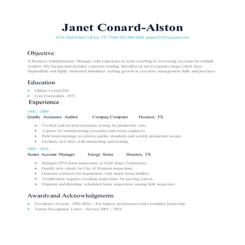Jennifer Michel resume (1) | DOC