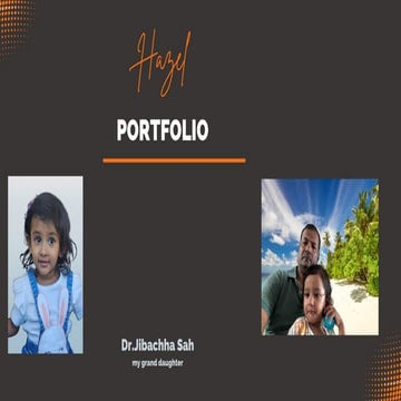 Hazel portfolio by Dr.Jibachha Sah | PPT