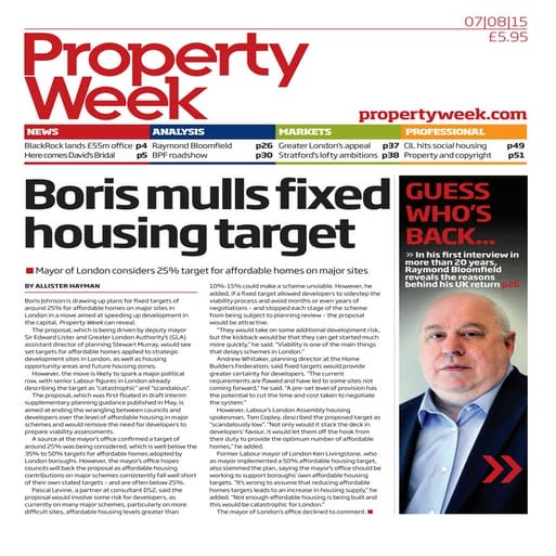 Property Week - Big interview Raymond Bloomfield | PDF