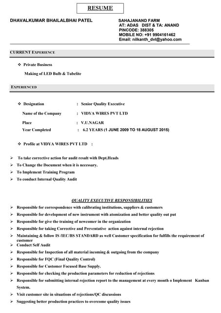 Ravikishore Resume 04-12-2016 | PDF