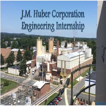Huber Internship Presentation | PPTX | Business | Business and Finance