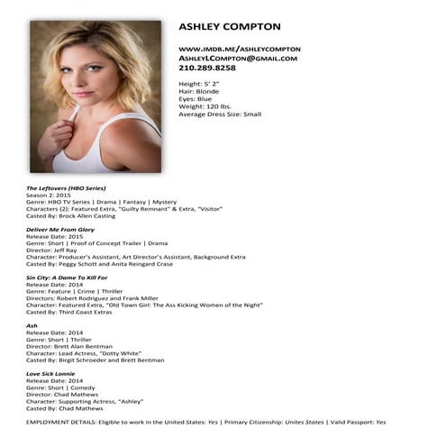 Ashley-Compton-Actress-Resume | PDF