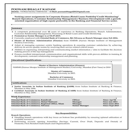 poonamcv | DOC | Business Administration | Business