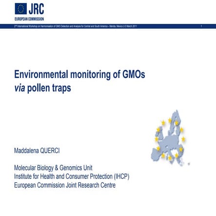 2011-03-03 Env monitoring | PPT