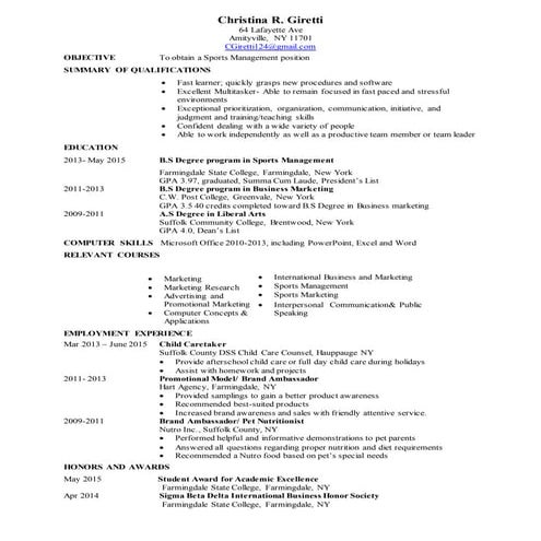 Emily Murphy-Resume | PDF