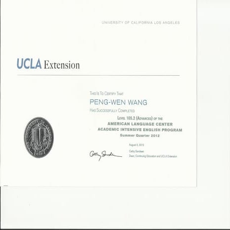 UCLA diploma | PDF