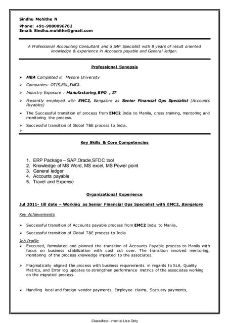 Renu - Resume updated - 11092014 | DOC