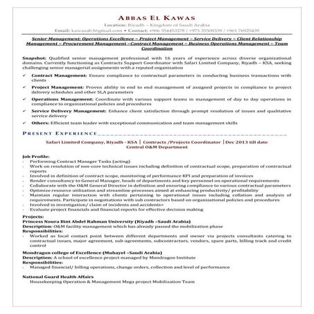 RCC resume | DOC
