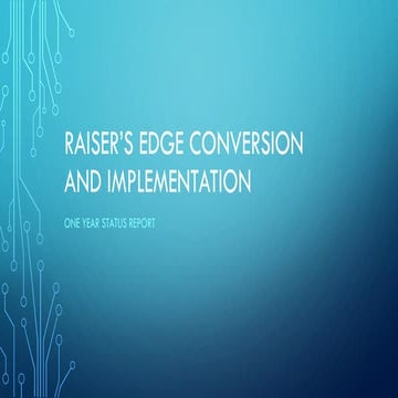 Queries, Exports, Reports: Where to go in The Raiser's Edge | PDF