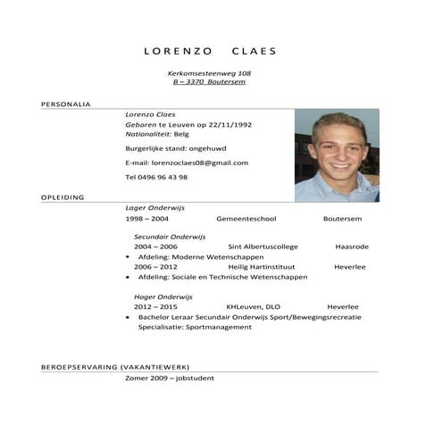 Cevee Lorenzo 3 | DOC | Education