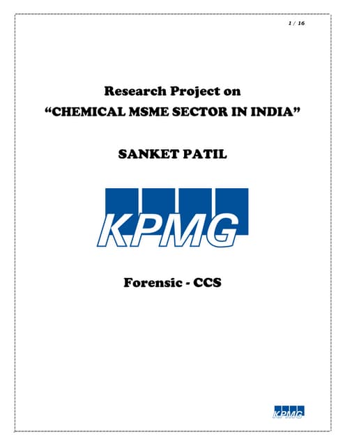 Industrial Chemistry | PPT