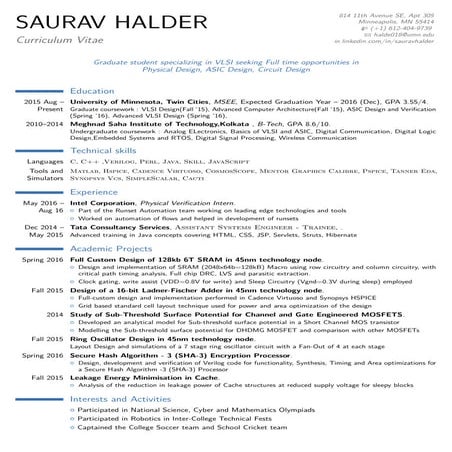 Saurav_Halder_Resume | PDF