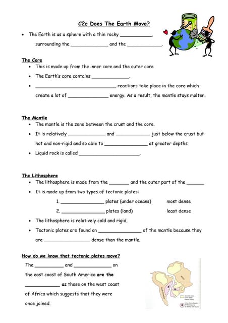 Oreo Lab and Plate Tectonics HW. grade 10 sciencedocx | PDF