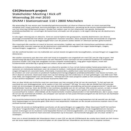 C2 cn meeting 260510_verslag | PDF