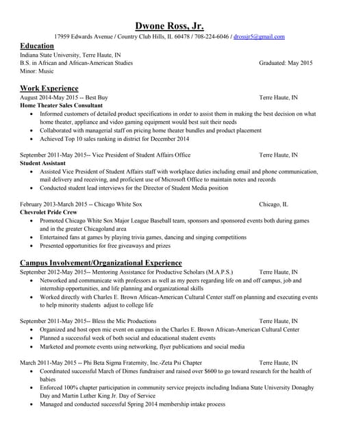 Georgia's Resume | PDF