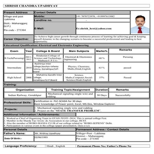 Shrish chandra | DOC