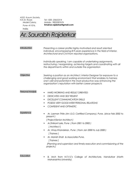 Nagendra Pathak (CV) | PDF
