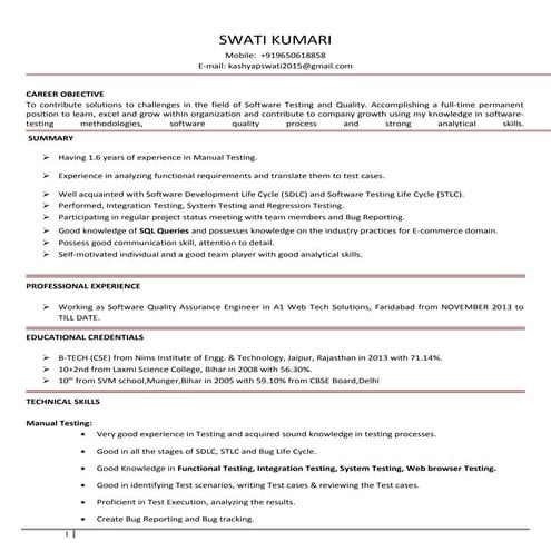 Resume Sonam | DOC