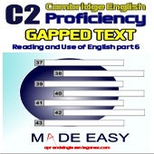 C2 Proficiency - Gapped Text Made Easy (preview) | PDF