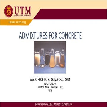 C2 Types of Admixtures - slide share notes | PPTX